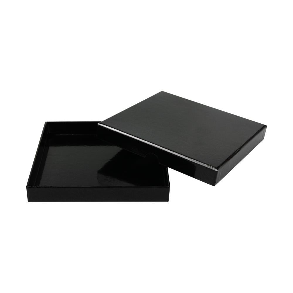 Midnight GLOSS Square Gift Voucher Box: 160mm (W) x 160mm (L) x 20mm (D ...