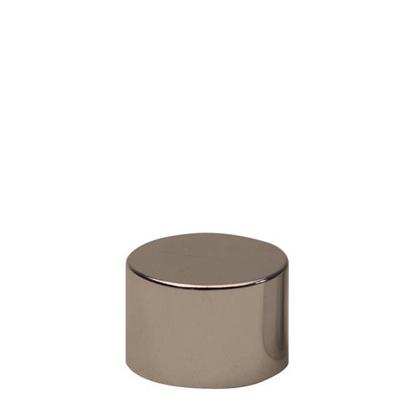 24mm Aluminium Cap Shiny Silver (410 neck) - New Directions Australia