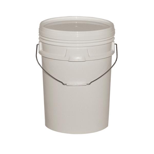 20Lt Pail White with Tamper-evident Lid - New Directions Australia