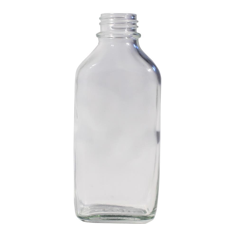 100ml Clear Oval Glass Bottle 24/400 Neck - New Directions Australia