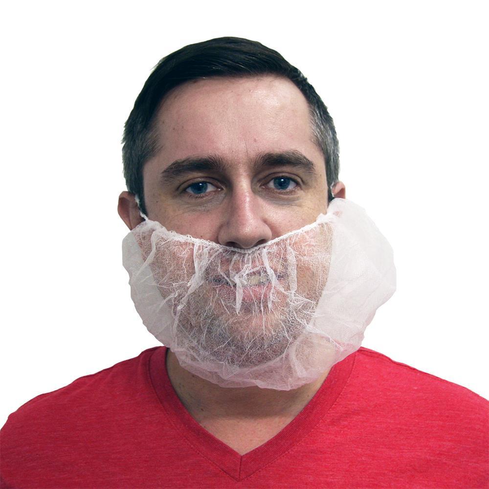 Beard Nets with Ear Loops (1,000 per carton) - New Directions Australia