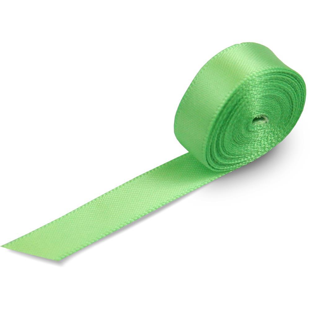 10mm Green Double Sided Satin Ribbon - 555 - 50m Roll - New Directions ...