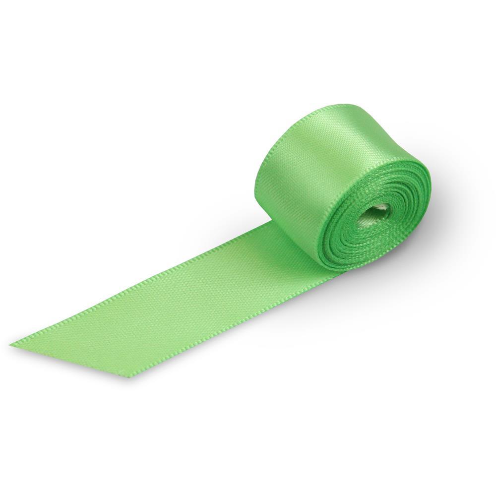20mm Green Double Sided Satin Ribbon - 555 - 50m Roll - New Directions ...