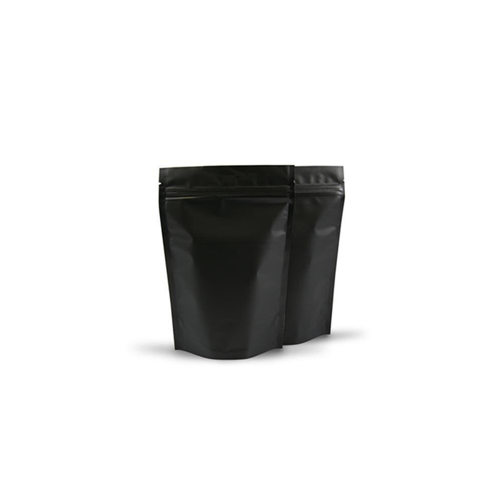 70g Matte Black Stand Up Pouch 100 per Carton - New Directions Australia