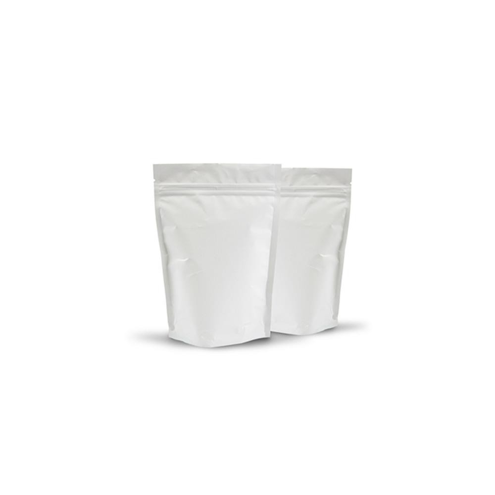 70g Matte White Stand Up Pouch 100 per Carton - New Directions Australia