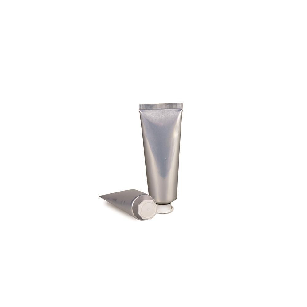 Cancelled - 50ml Metal Gray Pre-Sealed Tube With White Octagonal Cap ...