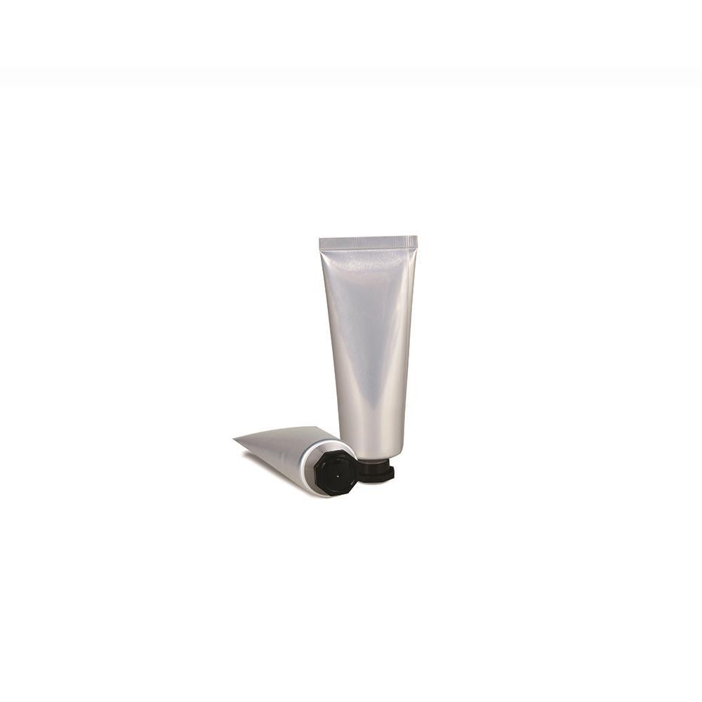 Cancelled - 50ml Metal Gray Pre-Sealed Tube With Black Octagonal Cap ...