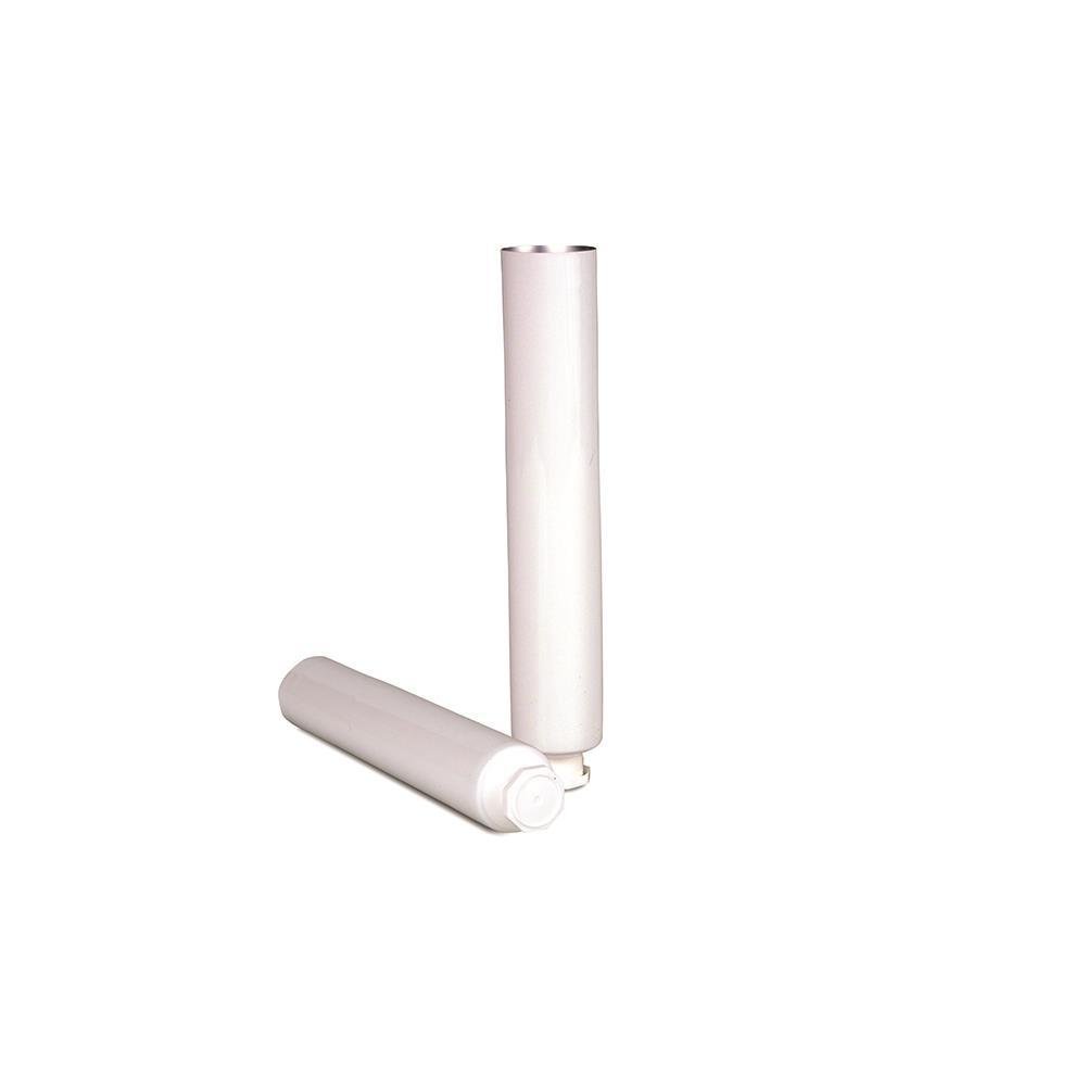 Cancelled - 50ml-80ml White Open-Ended Tube With White Octagonal Cap ...