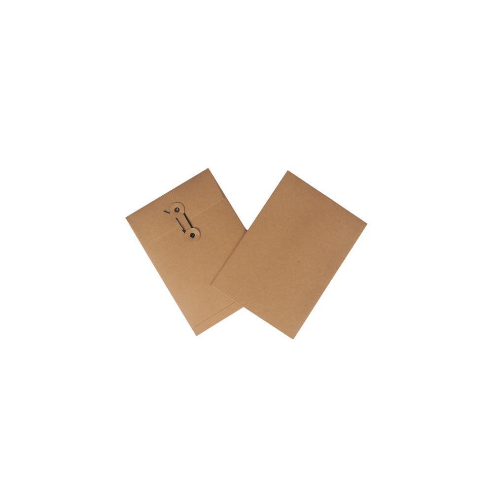 Brown Kraft String Tie C5 Envelope: 162mm (W) + 229mm (H) + 60mm Flap ...