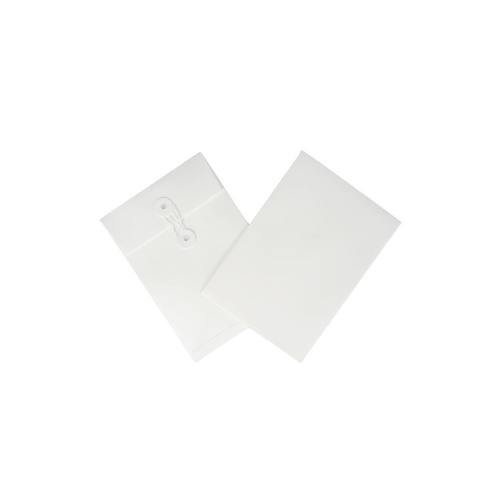White Kraft String Tie C4 Envelope: 229mm (W) + 324mm (H) + 60mm Flap ...