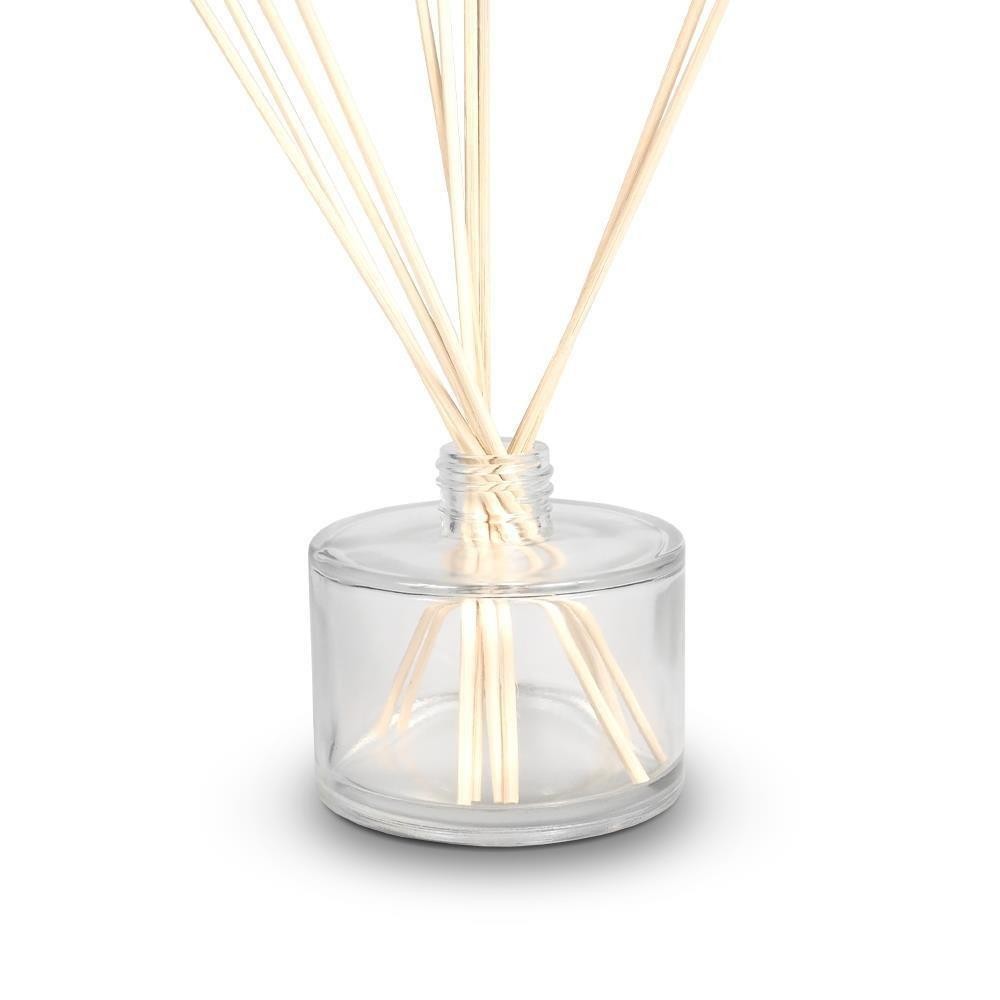 200ml Clear Round Glass Reed Diffuser Bottle with Plug - New Directions ... 200ml Clear Round Glass Reed Diffuser Bottle with Plug - New Directions ...