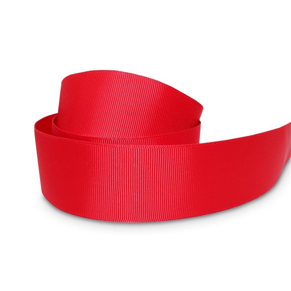 40mm Red Grosgrain Ribbon 250 - 50M Roll - New Directions Australia