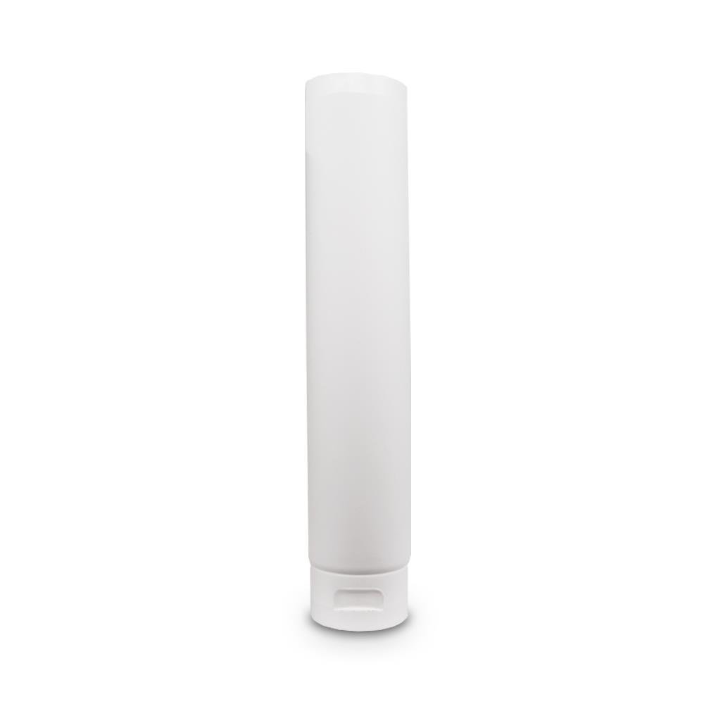 60ml - 160ml Bio-Plastic Matte White Open-ended Tube with Foil Seal and ...