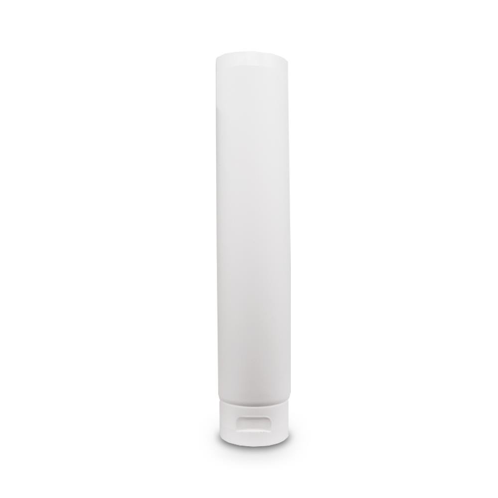 60ml - 160ml Bio-Plastic Matte White Open-ended Tube with Foil Seal and ...