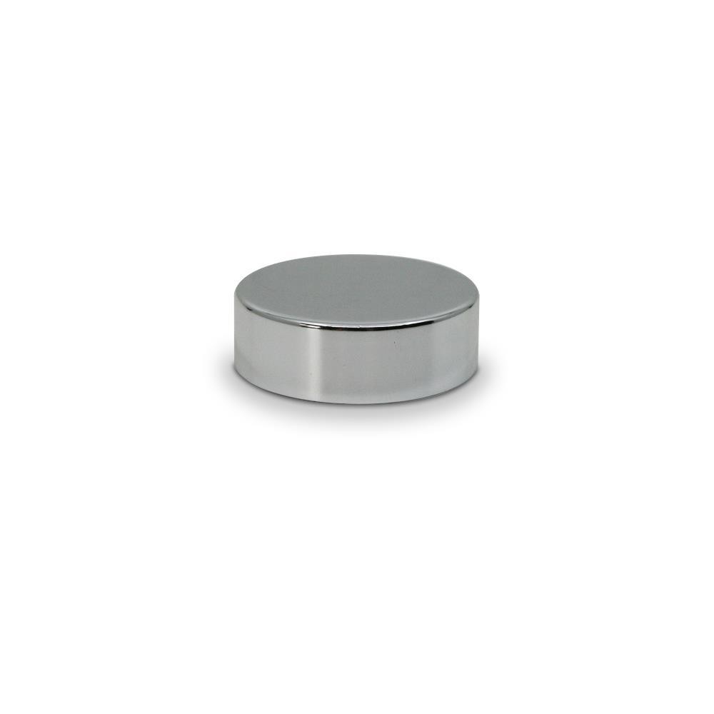 41mm Metal Smooth Shiny Silver Cap - New Directions Australia