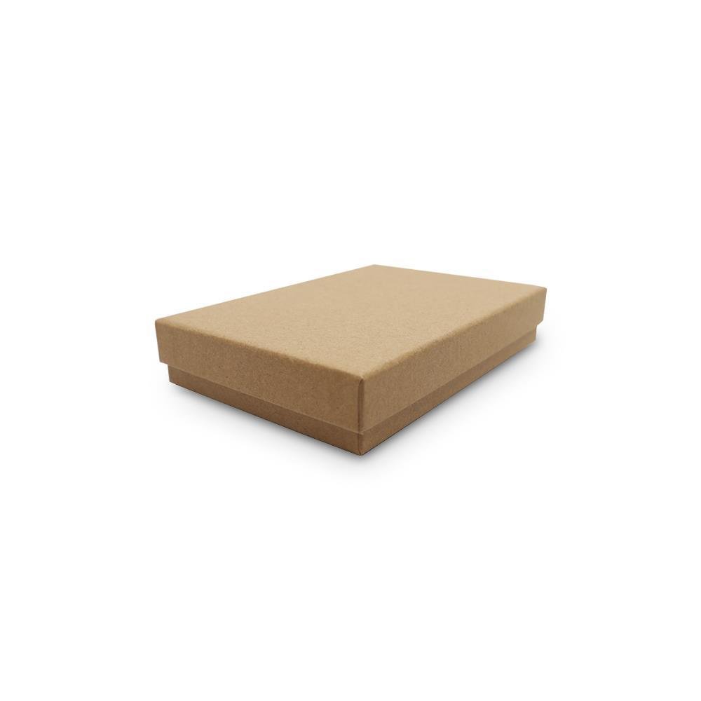 Brown Kraft A6 Document Box: 165mm (W) x 115mm (L) x 30mm (D) + 20mm ...