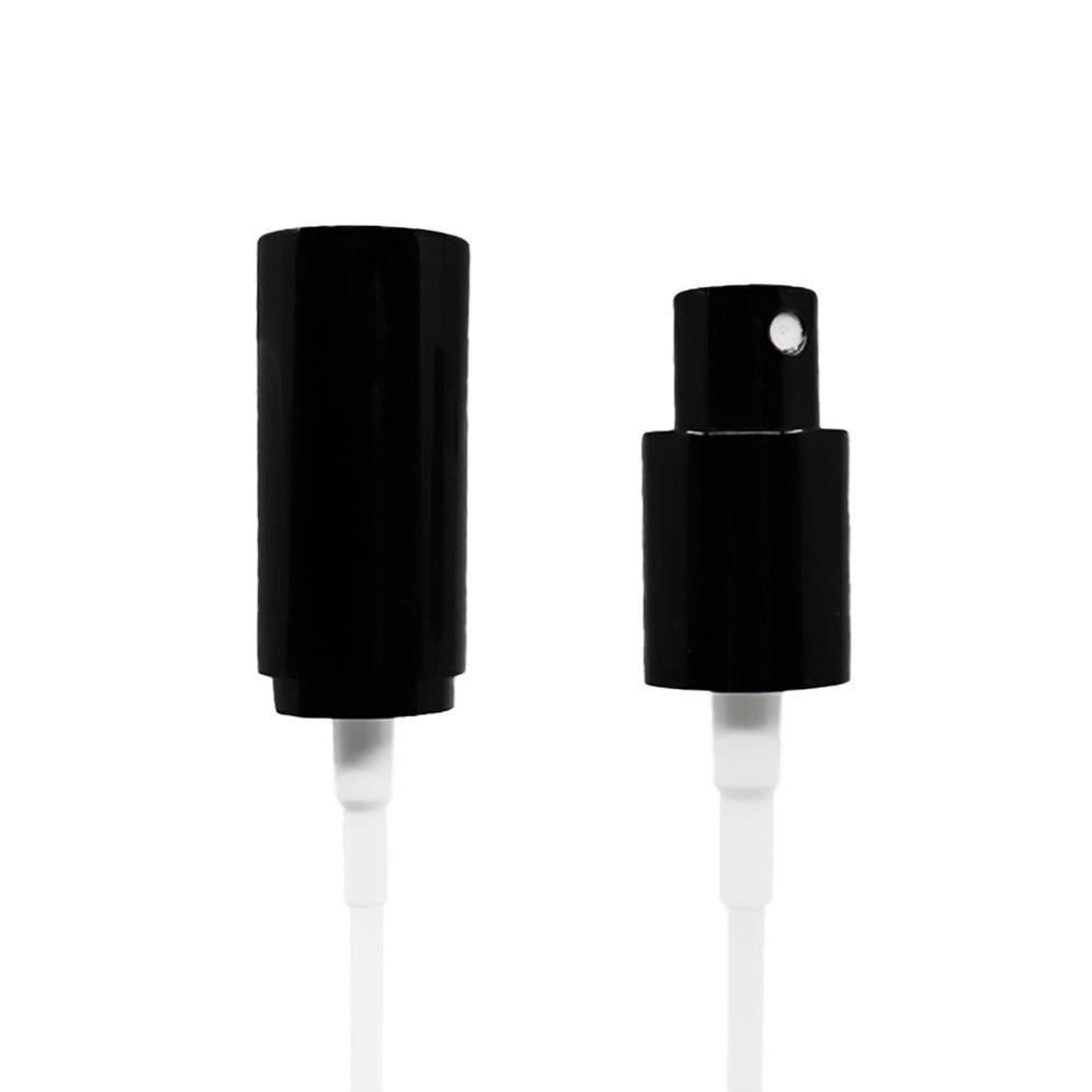 Atomiser Shiny Black 18mm RGB - New Directions Australia