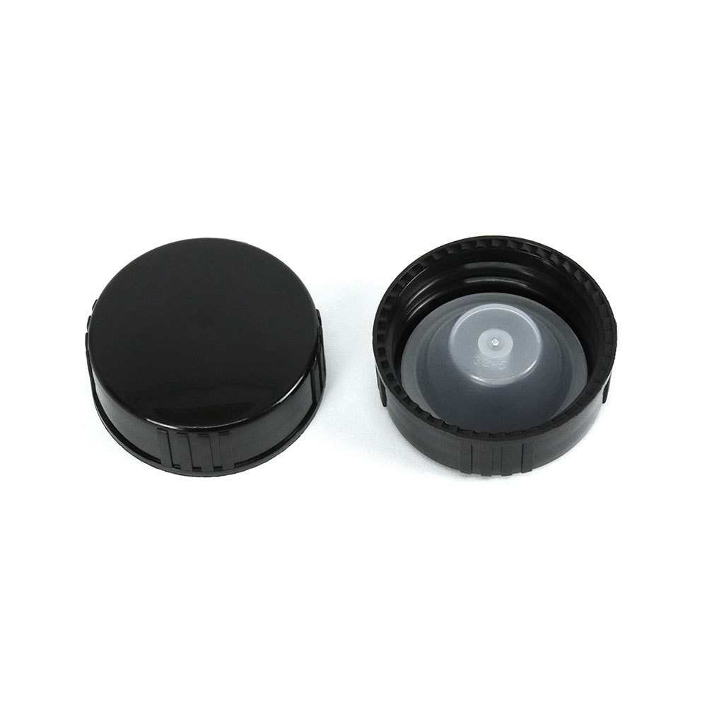 33mm Plastic Cap – Black - New Directions Australia