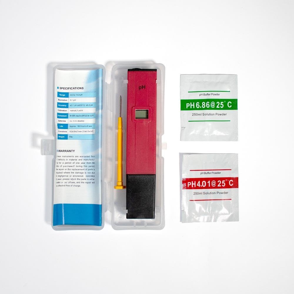 PH Meter with pH Buffer Powders - New Directions Australia